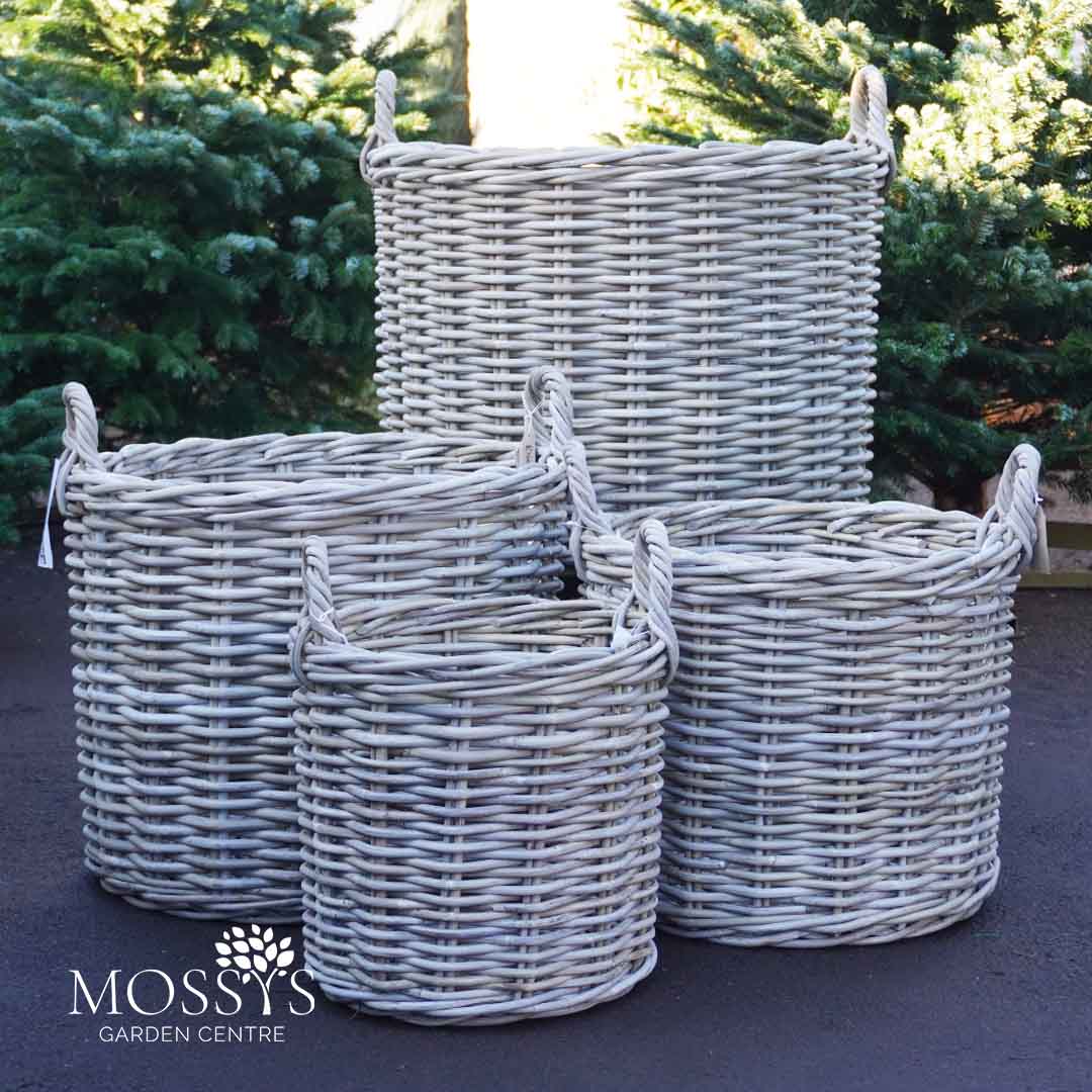 Wicker Baskets | Home Storage Hampers | Rattan Baskets – Mossys Garden ...
