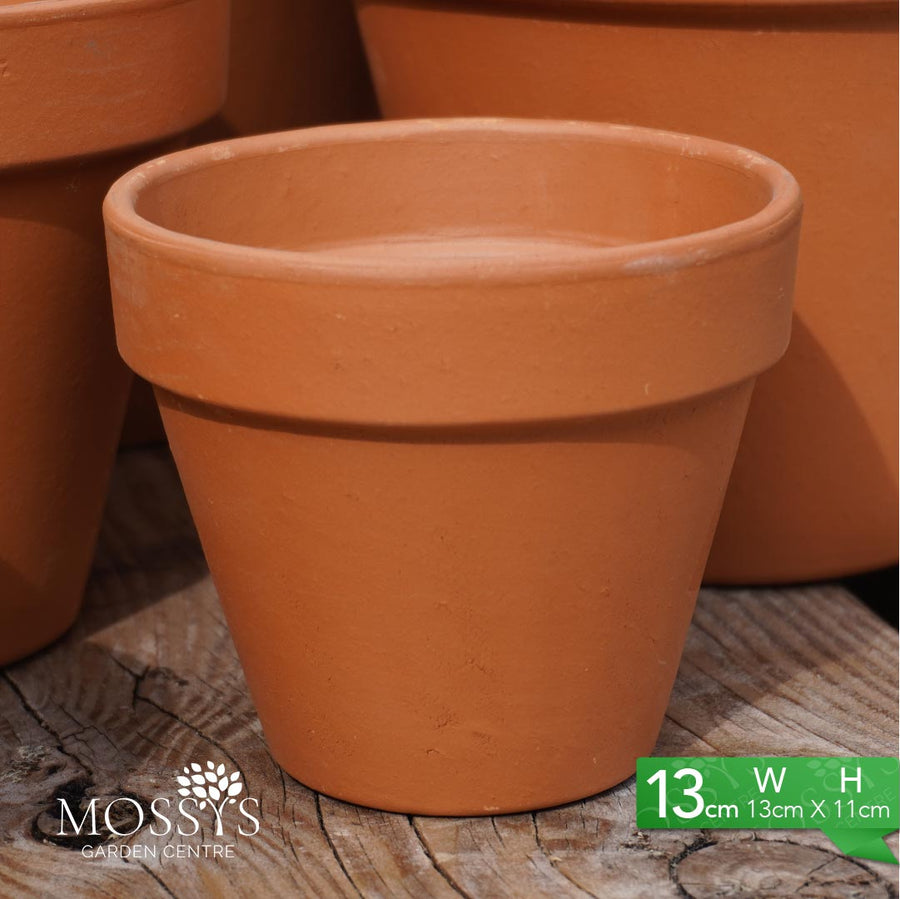 Terracotta Deroma Vaso Standard Classic Garden Pots – Mossys Garden Centre