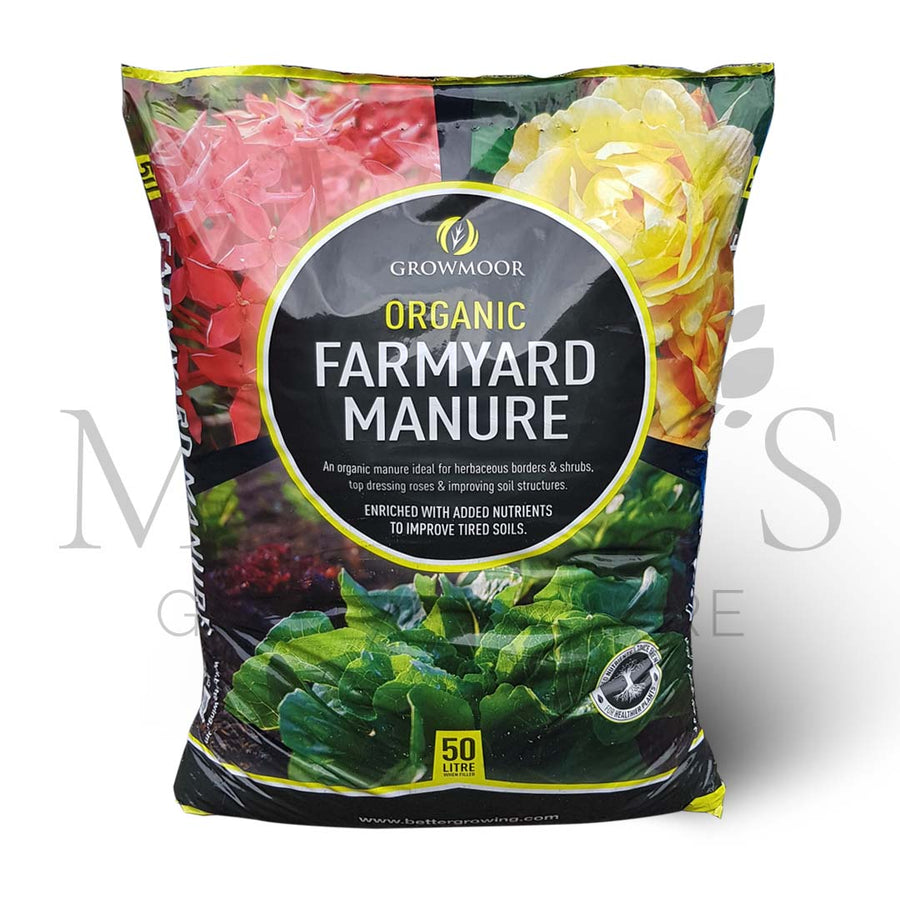 Organic Farmyard Manure 50L – Mossys Garden Centre